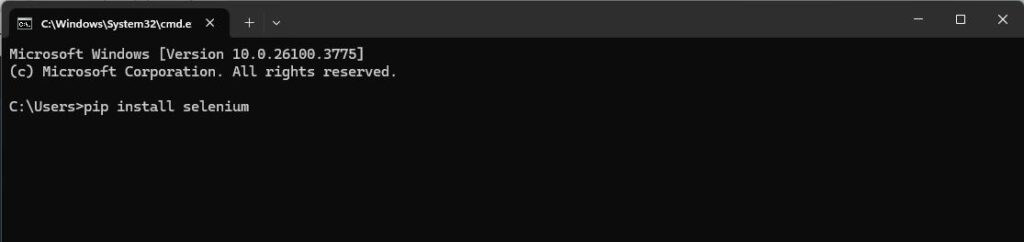 Automating Regression Testing with Selenium and Python in Visual Studio ...